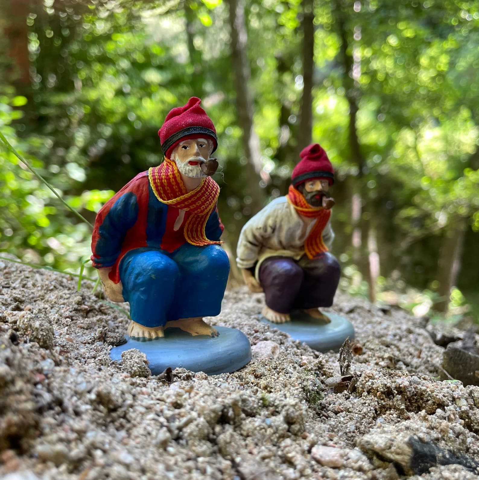 Barça Caganer Catalan Nativity Scene - Etsy