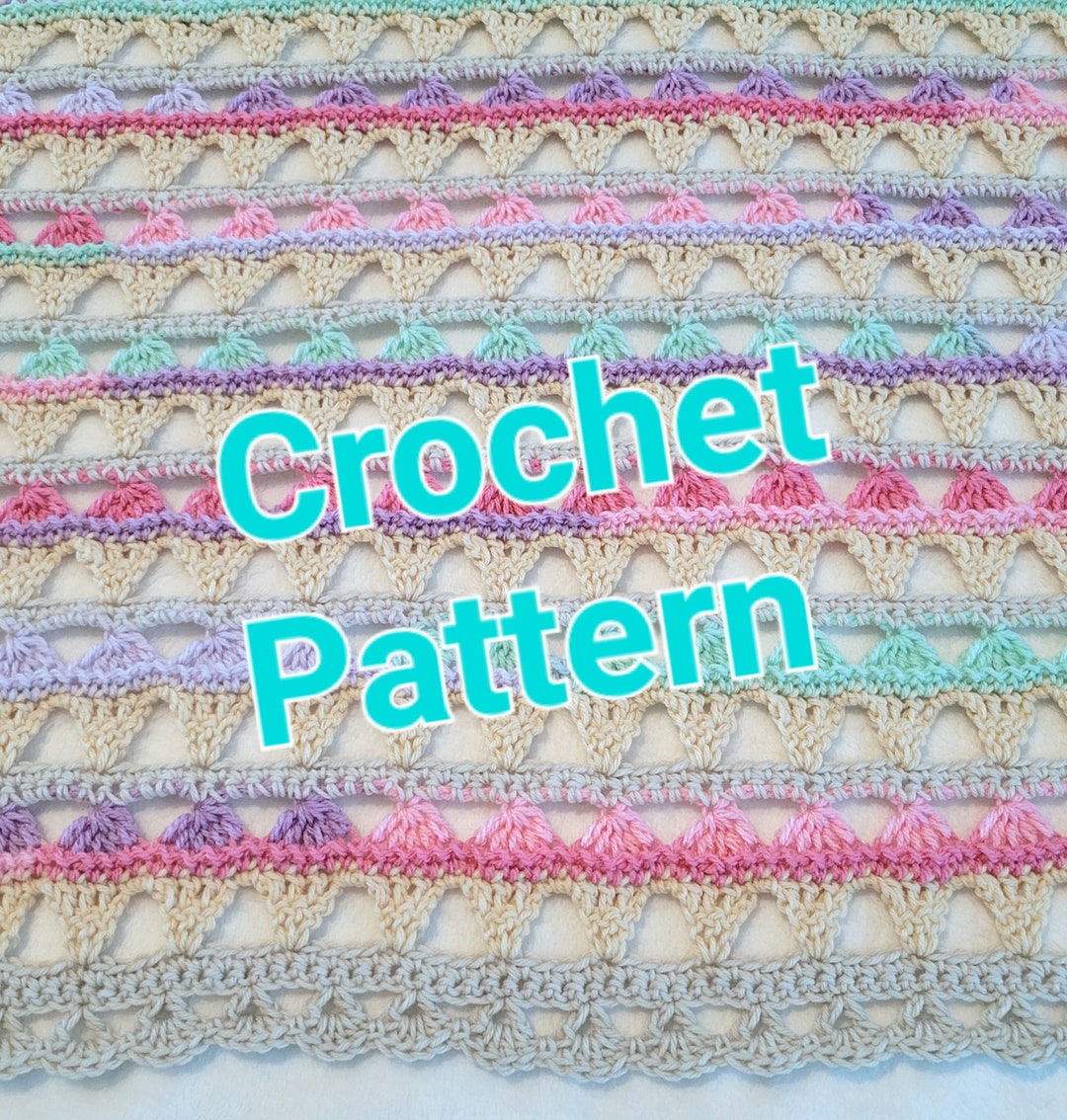 CROCHET PATTERN, Ice Cream Parlor, Ice-cream Cone Design, Lacy Baby ...