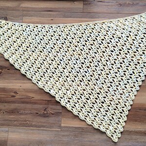 CROCHET PATTERN, Summer Breezes Shawl, Fall or Spring, Asymmetric ...