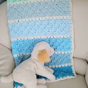 CROCHET PATTERN, C2C Stripes Blanket, Unique Scrap Afghan, Easy Quick ...