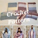 3 in 1 CROCHET PATTERN, 2x2 Hooded Scarf, Easy Gift, Button Cowl Pocket ...