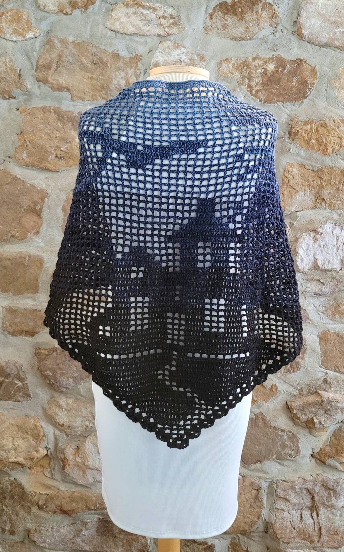 CROCHET PATTERN, Haunted Mansion Shawl, Costume Accessory, Halloween ...