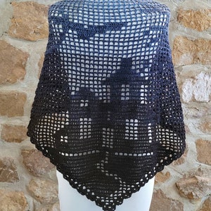 CROCHET PATTERN, Haunted Mansion Shawl, Costume Accessory, Halloween ...