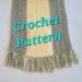 CROCHET PATTERN, Eyelet No-sew Pocket Shawl, Multi Color, Pocket Shawl ...