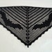 CROCHET PATTERN, Halloween Bat Shawl, Halloween Accessory, Filet Bat ...