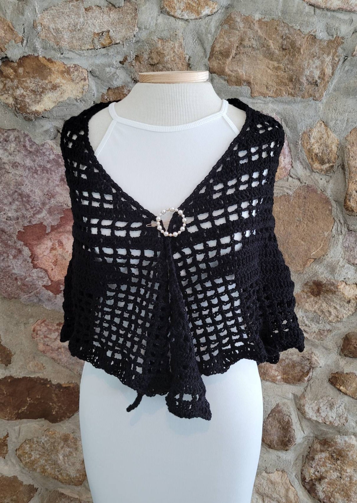 CROCHET PATTERN, Halloween Bat Shawl, Halloween Accessory, Filet Bat ...