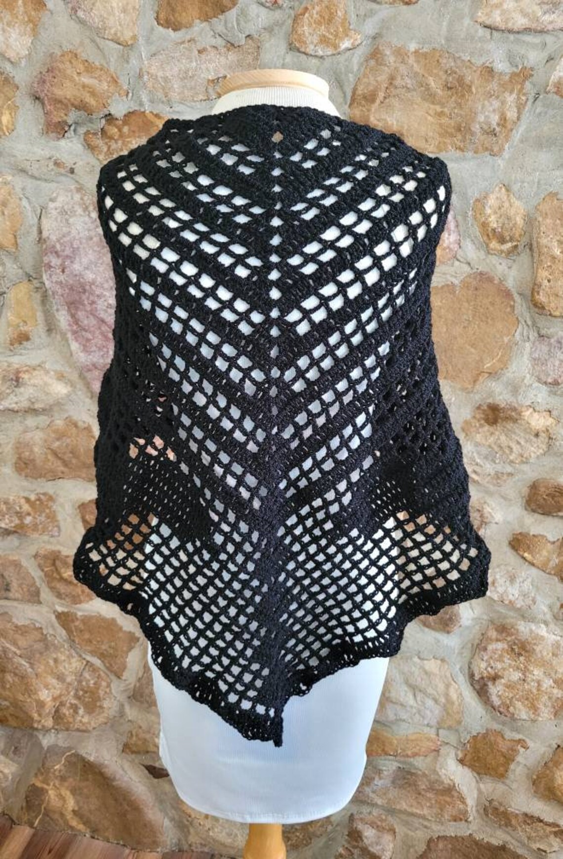 CROCHET PATTERN Halloween Bat Shawl Halloween Accessory - Etsy