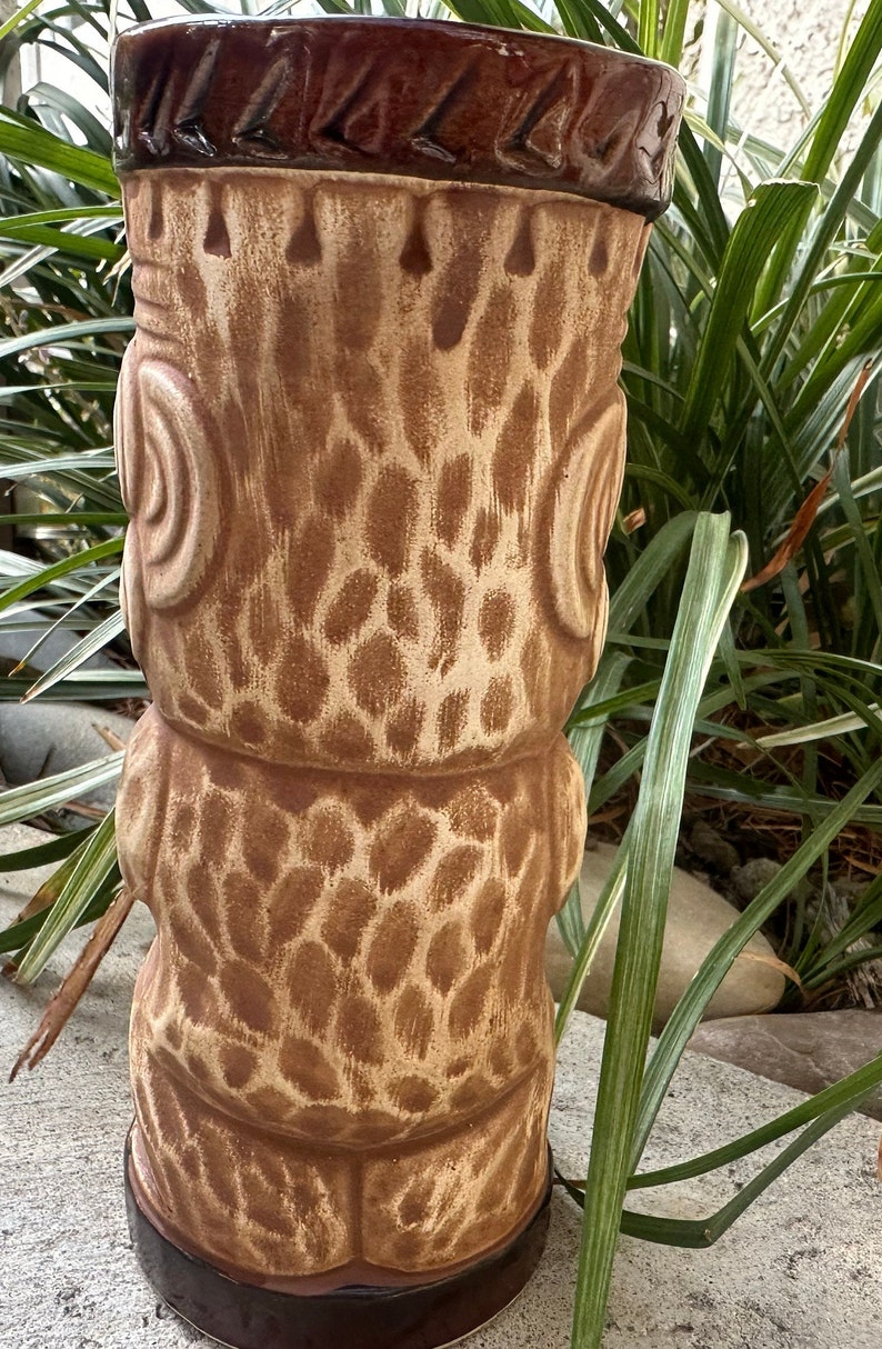 Vintage Hawaiian Tiki Cup - OMC (otagiri Mercantile Company) - Hawaii - Etsy