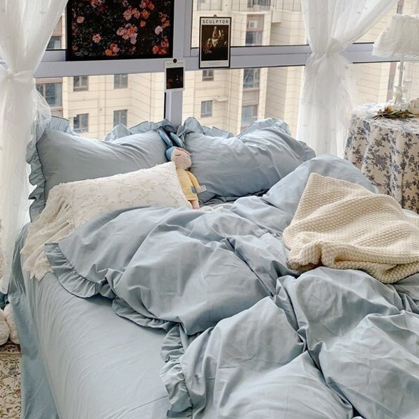 Blue Baby Bedding - Etsy