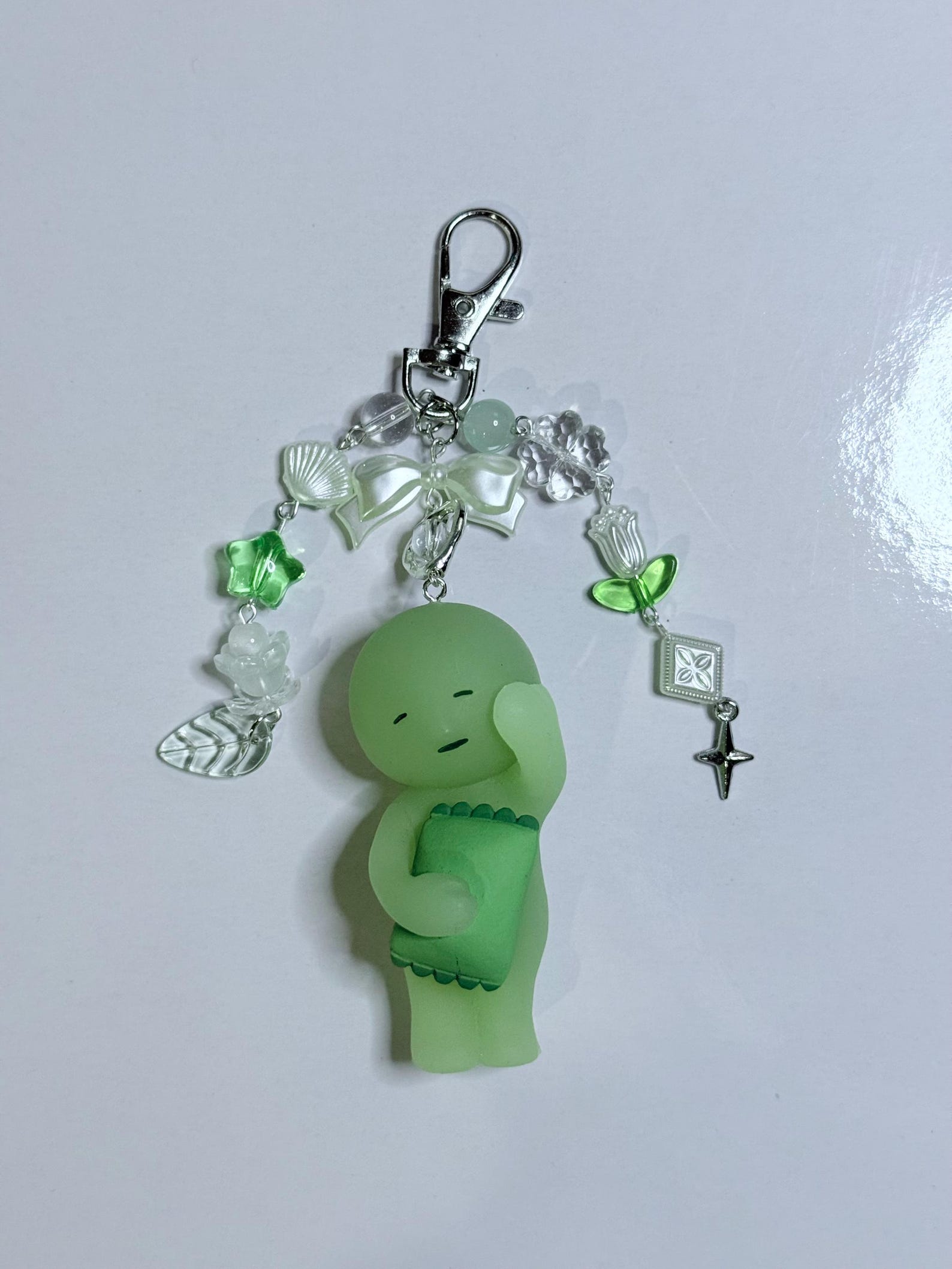 Authentic Handmade Smiski Beaded Keychains - Etsy