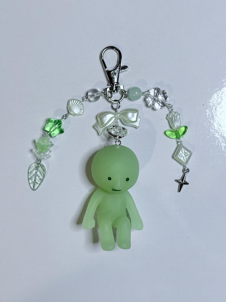 Authentic Handmade Smiski Beaded Keychains - Etsy
