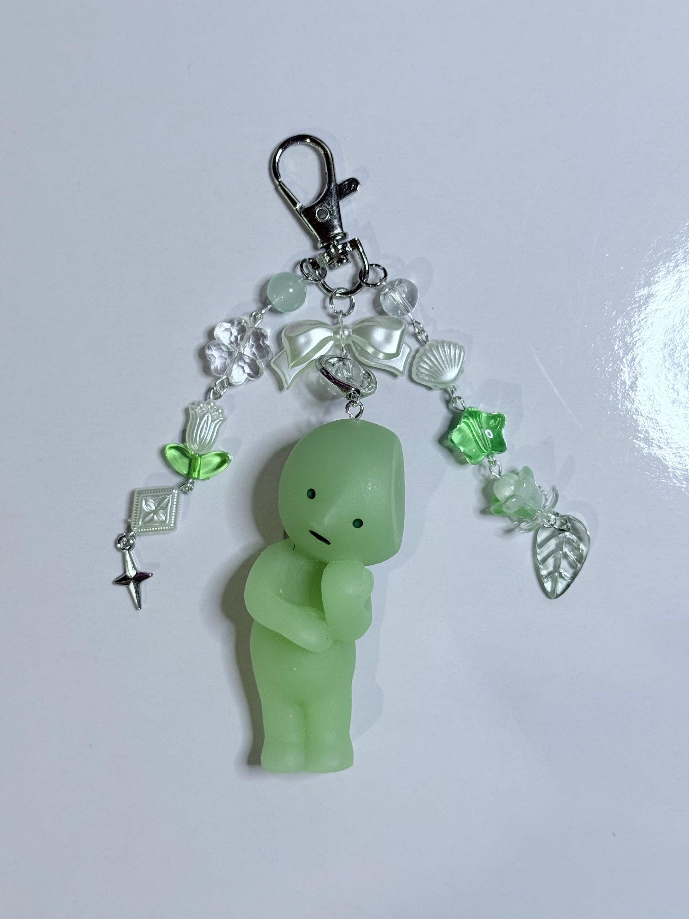 Authentic Handmade Smiski Beaded Keychains - Etsy