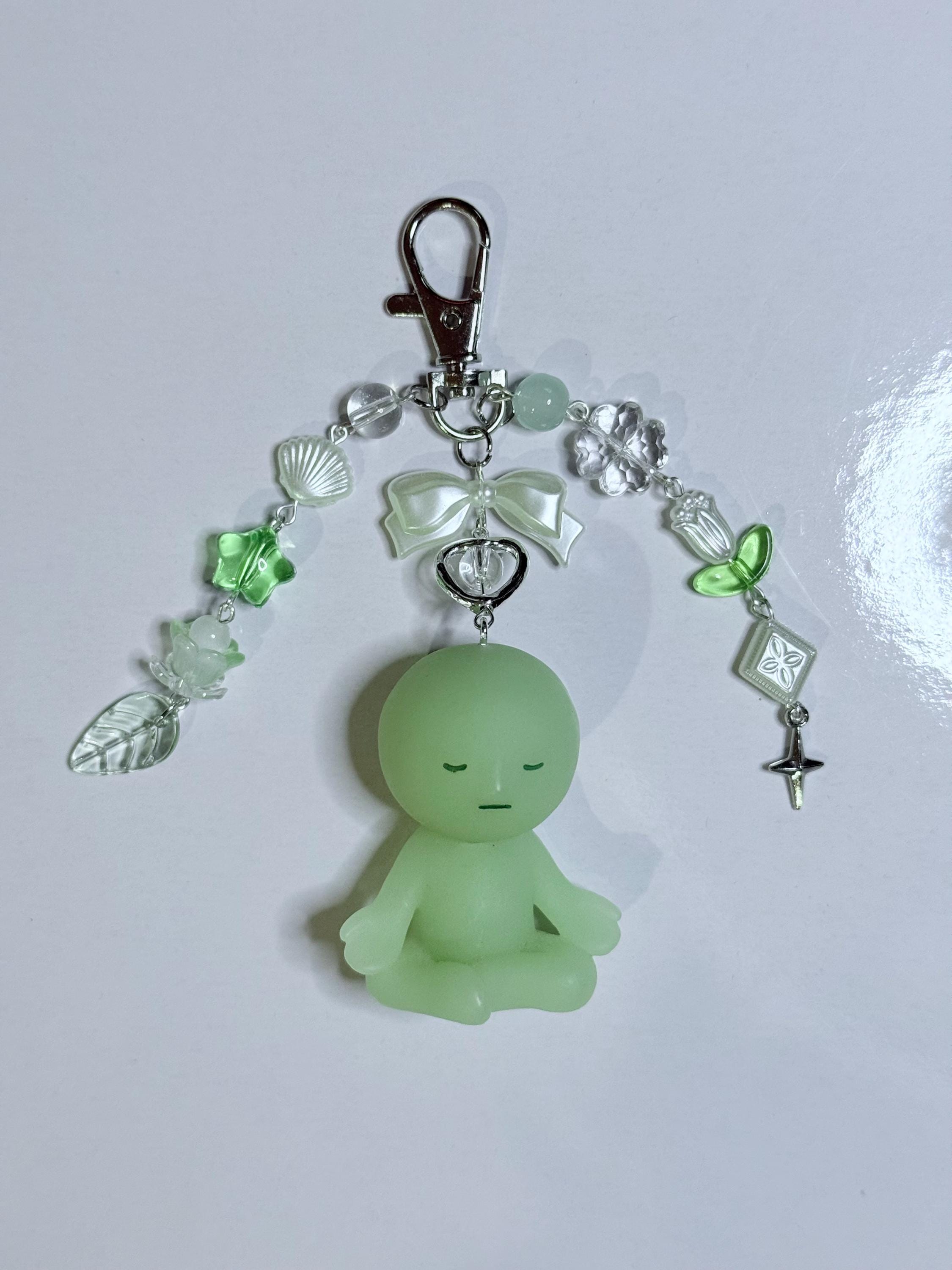 Authentic Handmade Smiski Beaded Keychains - Etsy