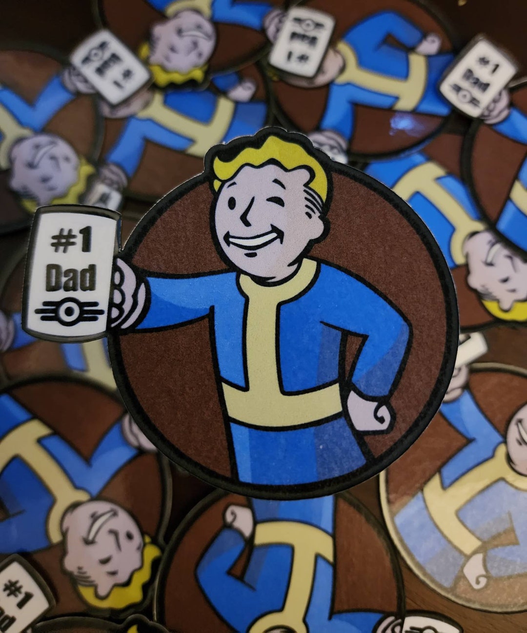 Fallout 1 Dad Fallout Magnet Father's Day Gift Gift for Dad - Etsy