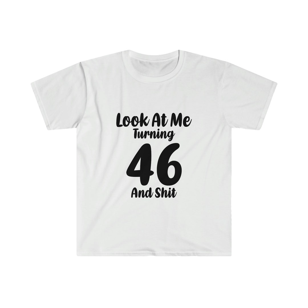 Funny Age 46 Birthday Shirt, 46 Birthday Shirt, Cheers to 46 Years ...