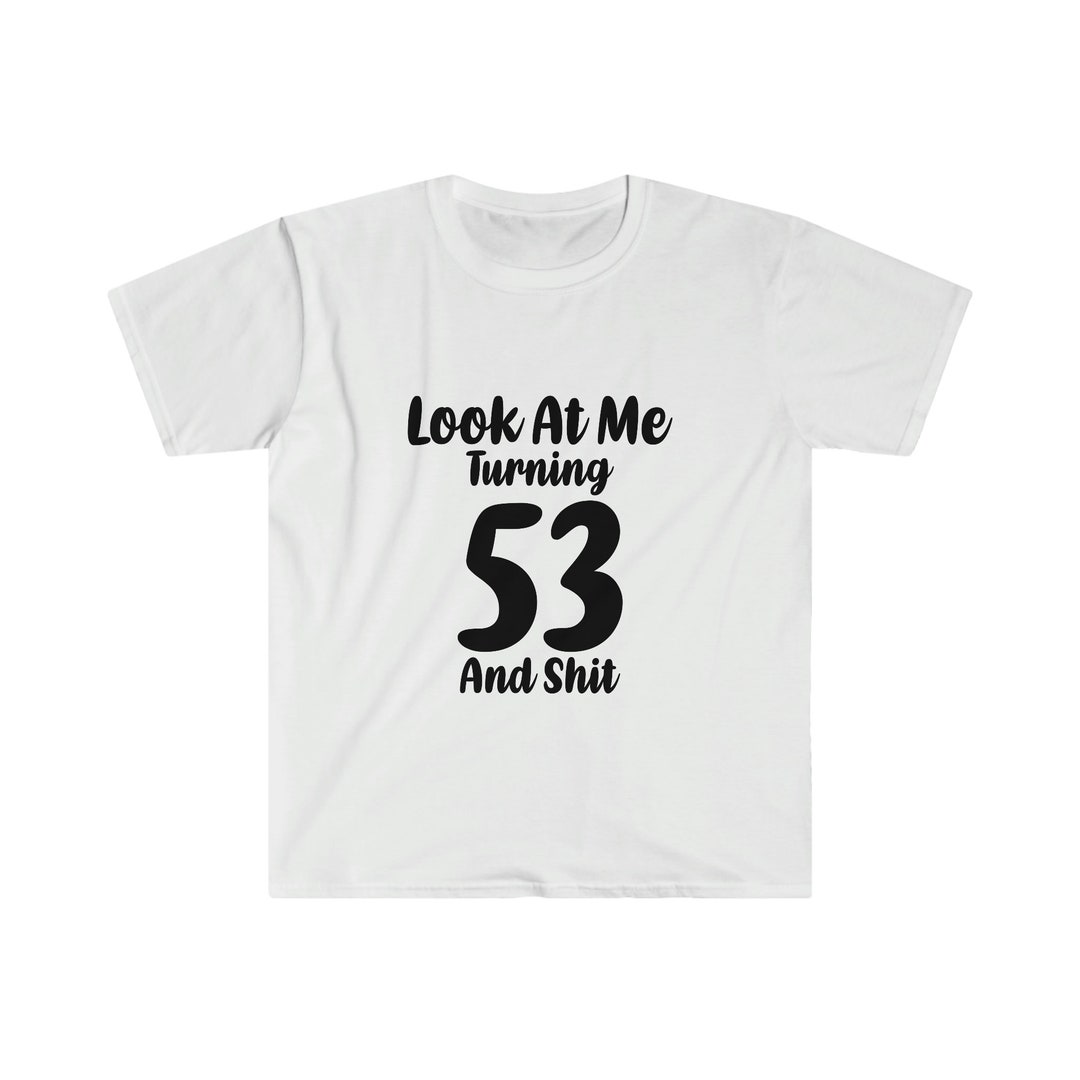 Funny Age 53 Birthday Shirt, 53 Birthday Shirt, Cheers to 53 Years ...