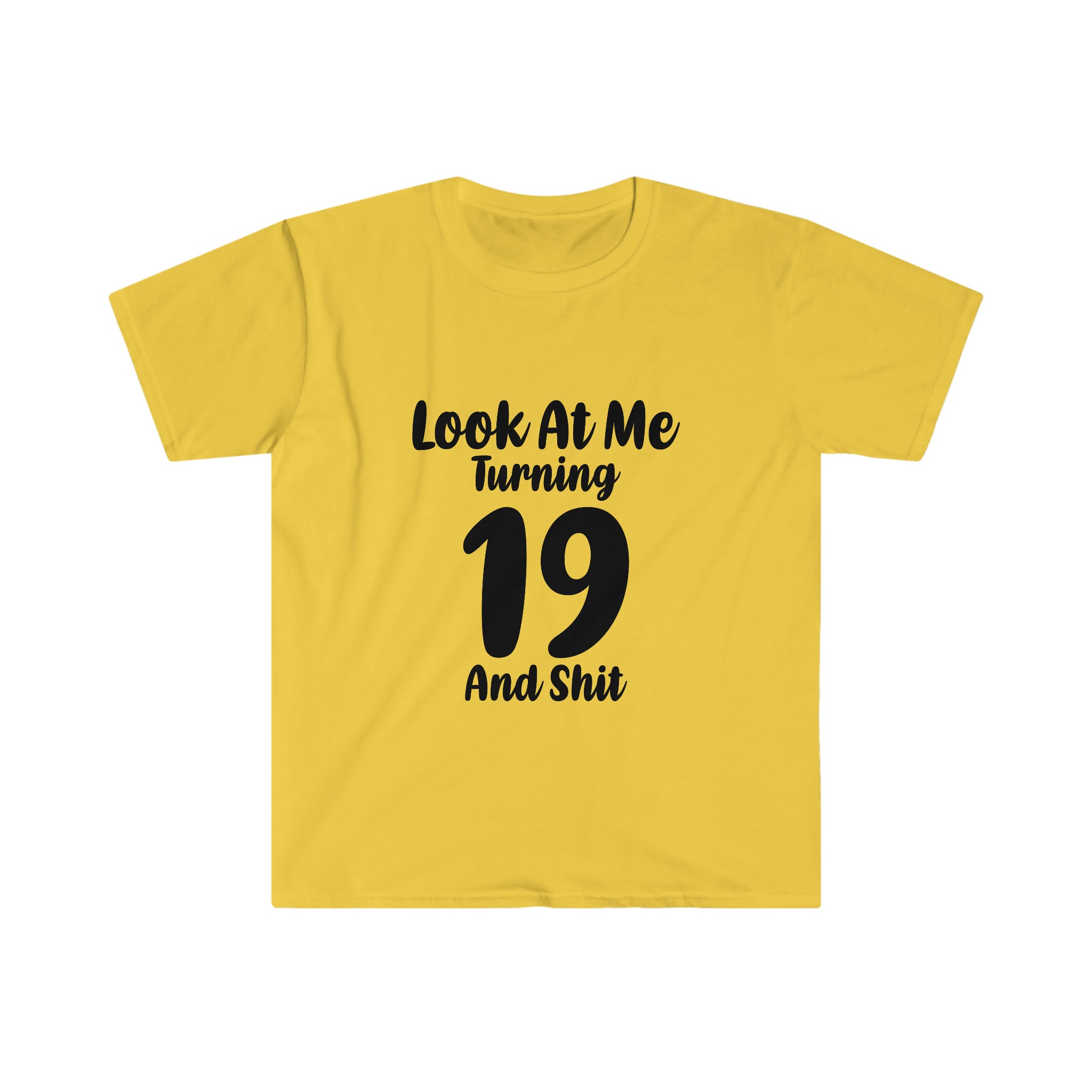 Funny Age 19 Birthday Shirt, 19 Birthday Shirt, Cheers to 19 Years ...
