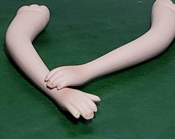 Vintage Antique Arms for Dolls, Fine Porcelain Doll Arms, Craft Supply ...