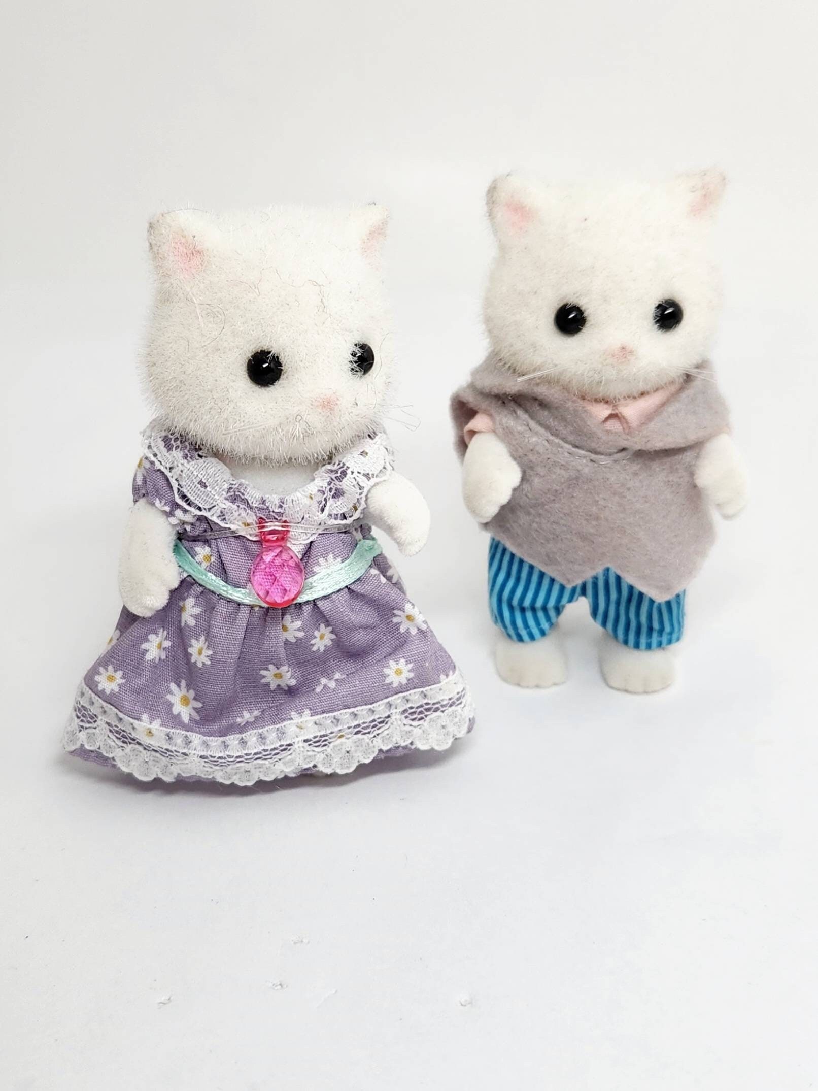 Vintage Sylvanian Persian Cats, Padre y Madre de Sylvanian Families ...