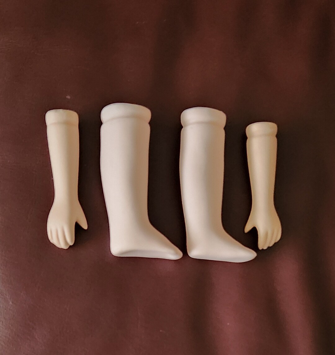 Porcelain Doll Set of Arms and Legs for Spare Parts, OOAK DIY Projects ...