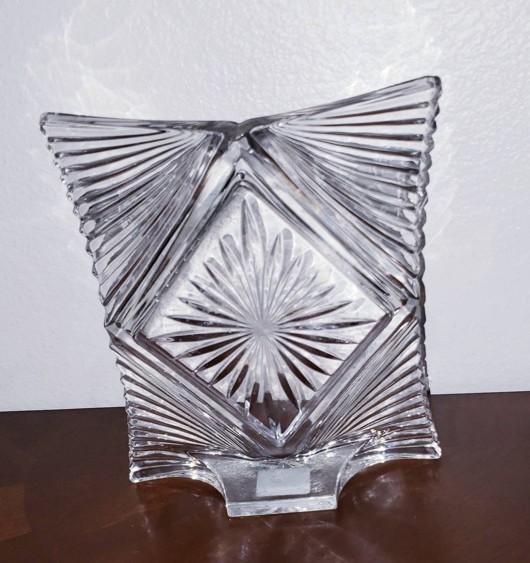Mikasa Starlet Beveled Lead Crystal Photo Frame Vintage Item - Etsy