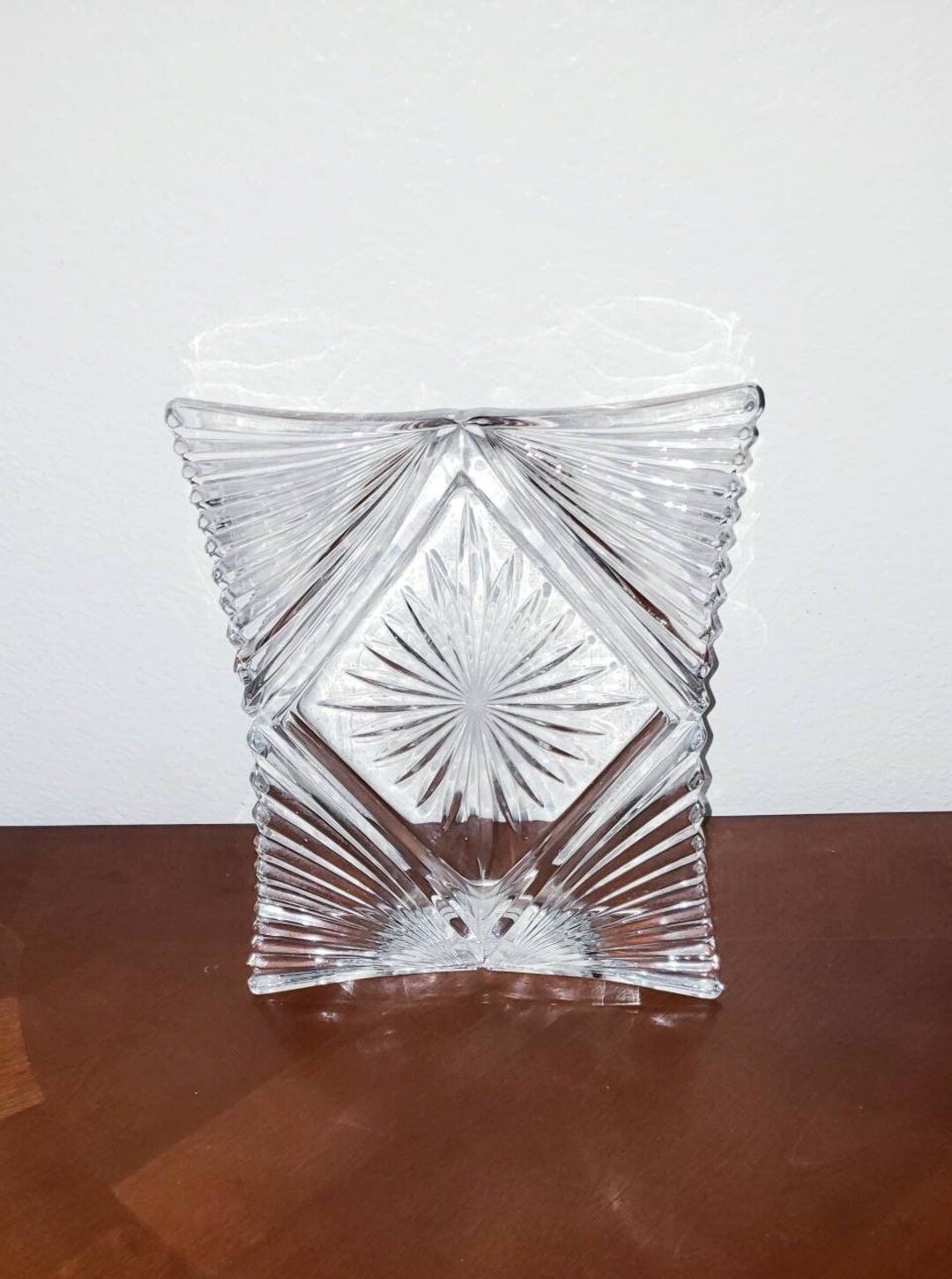 Mikasa Starlet Beveled Lead Crystal Photo Frame, Vintage Item, Stand ...