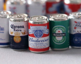 Miniature Beer Cans - Etsy
