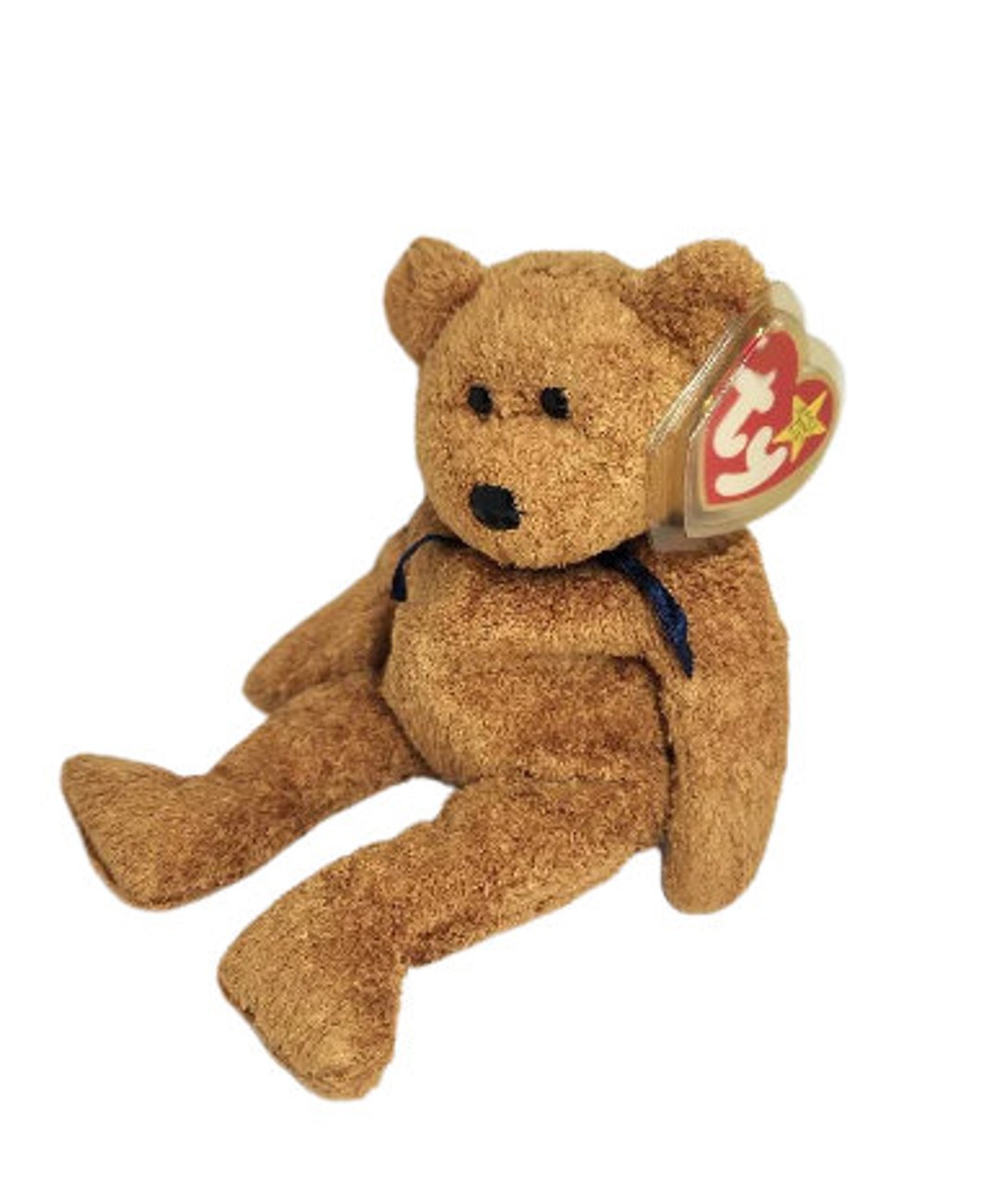 Ty Toys Beanie Babies Collection, Fuzz the Bear, 8 Inch Tall, Plush ...