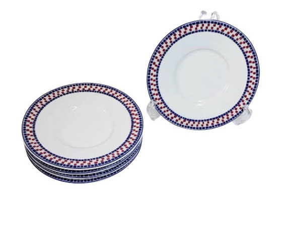 Set of 5 DANSK International Designs Mosaic Dinnerware IVY | Etsy