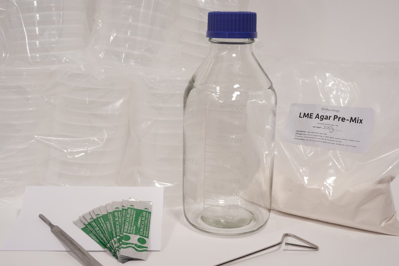 Complete DIY Home Agar Kit All You Need to Do Home Mycology - Etsy
