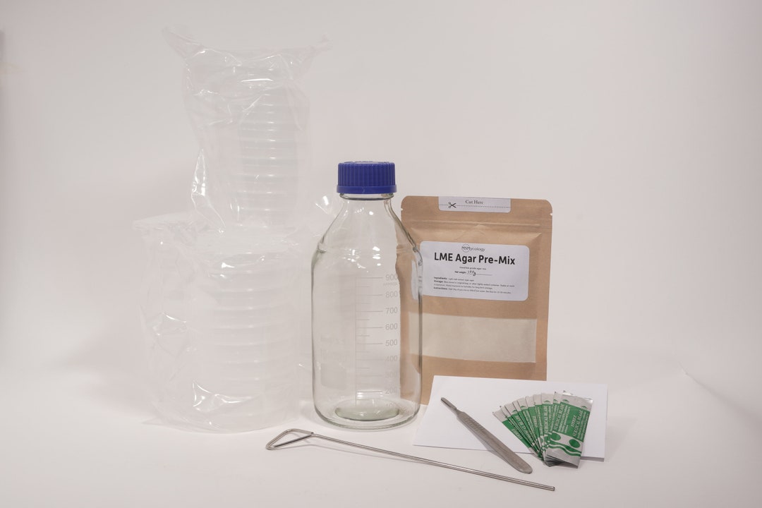 Complete DIY Home Agar Kit All You Need to Do Home Mycology - Etsy