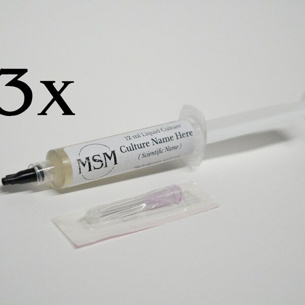 Magic Mushroom Liquid Culture Syringe - Etsy