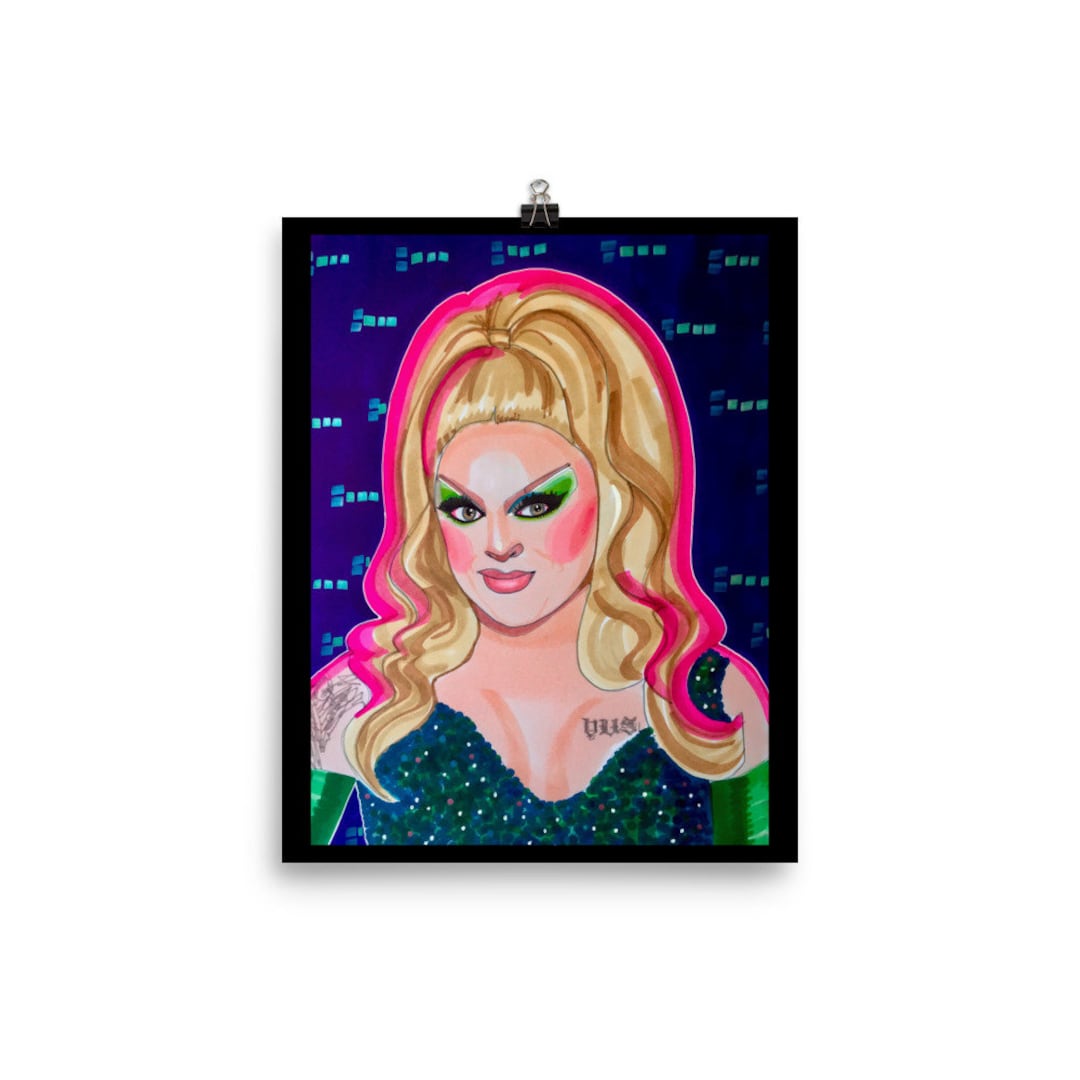 Drag Race Germany - Barbie Breakout - Illustration 8x10 Print - Etsy