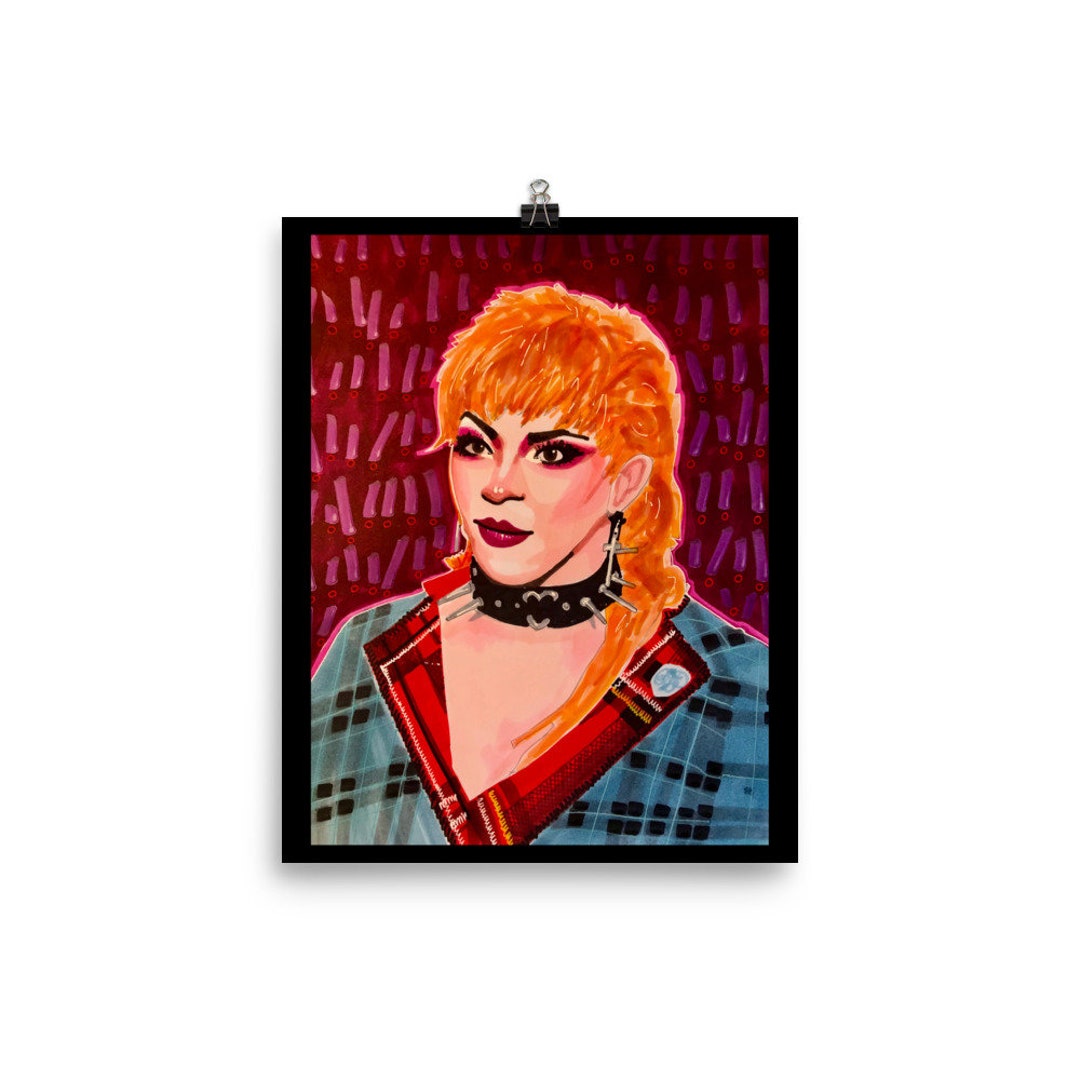 RPDR 15 Jax Drag Race Fashion Week: House of Kressley 8x10 Illustration ...