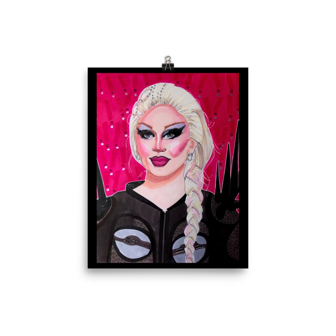 Drag Race Sverige Vanity Vain Entrance Look 8x10 - Etsy