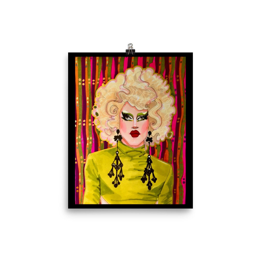 Drag Race France - Punani - Illustration 8x10 Print - Etsy
