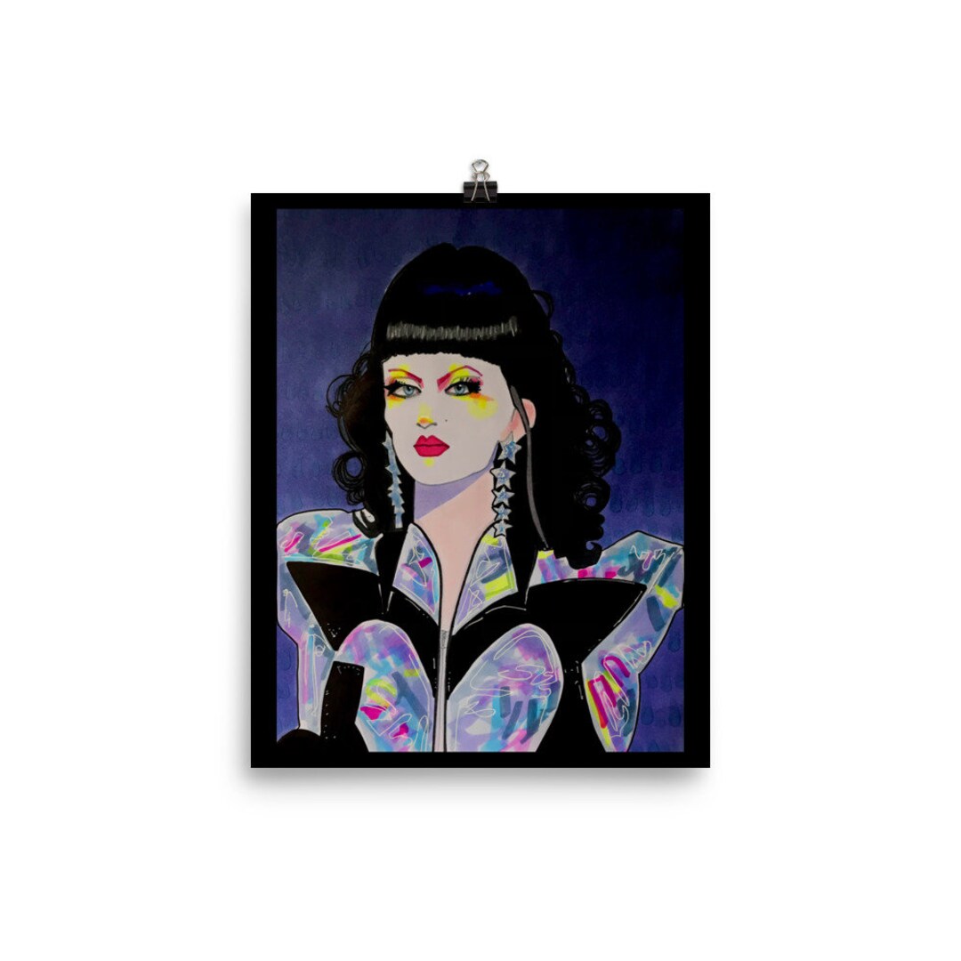 Drag Race UK - Banksie - Illustration 8x10 Print - Etsy