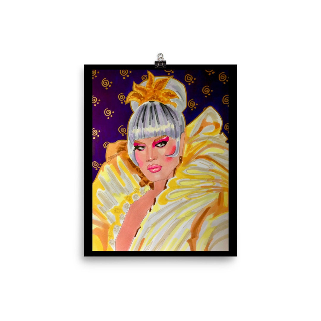 RPDR All Stars 7 - Raja - Realness of Fortune Eleganza - Illustration ...