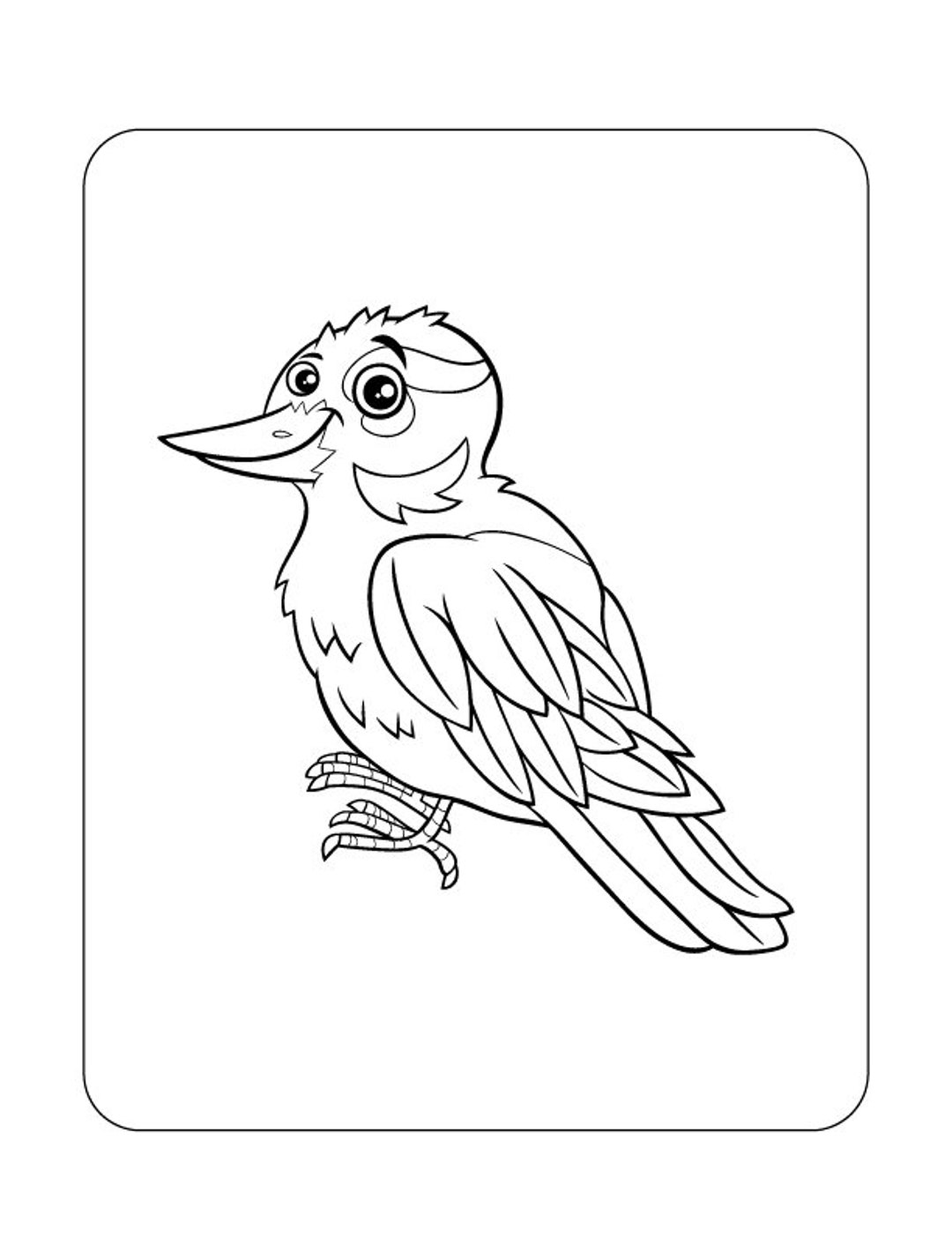 20 Bird Themed Printable Colouring Pages for Children - Etsy