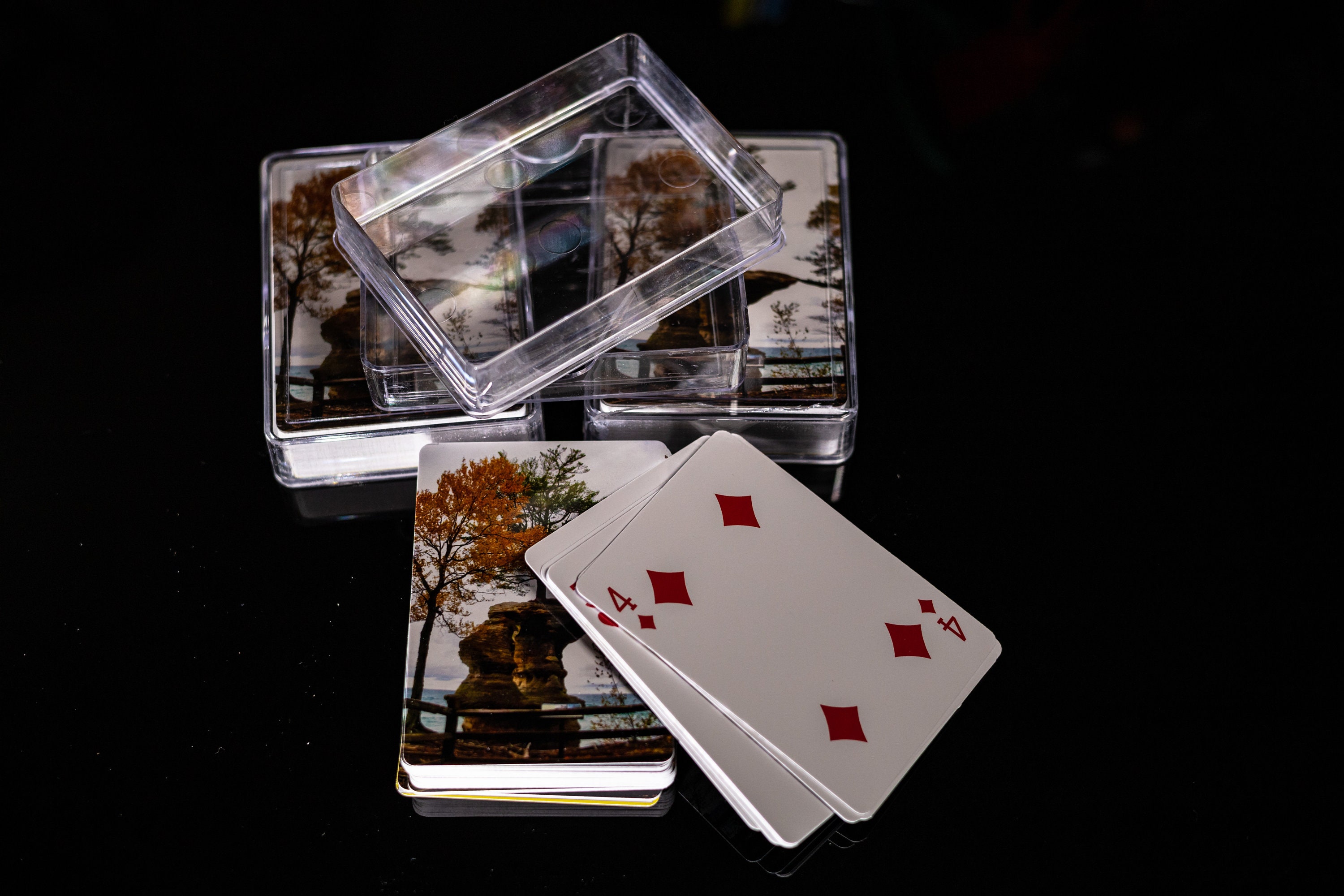 Chapel Rock - Pictured Rocks National Lakeshore Playing Cards - Etsy