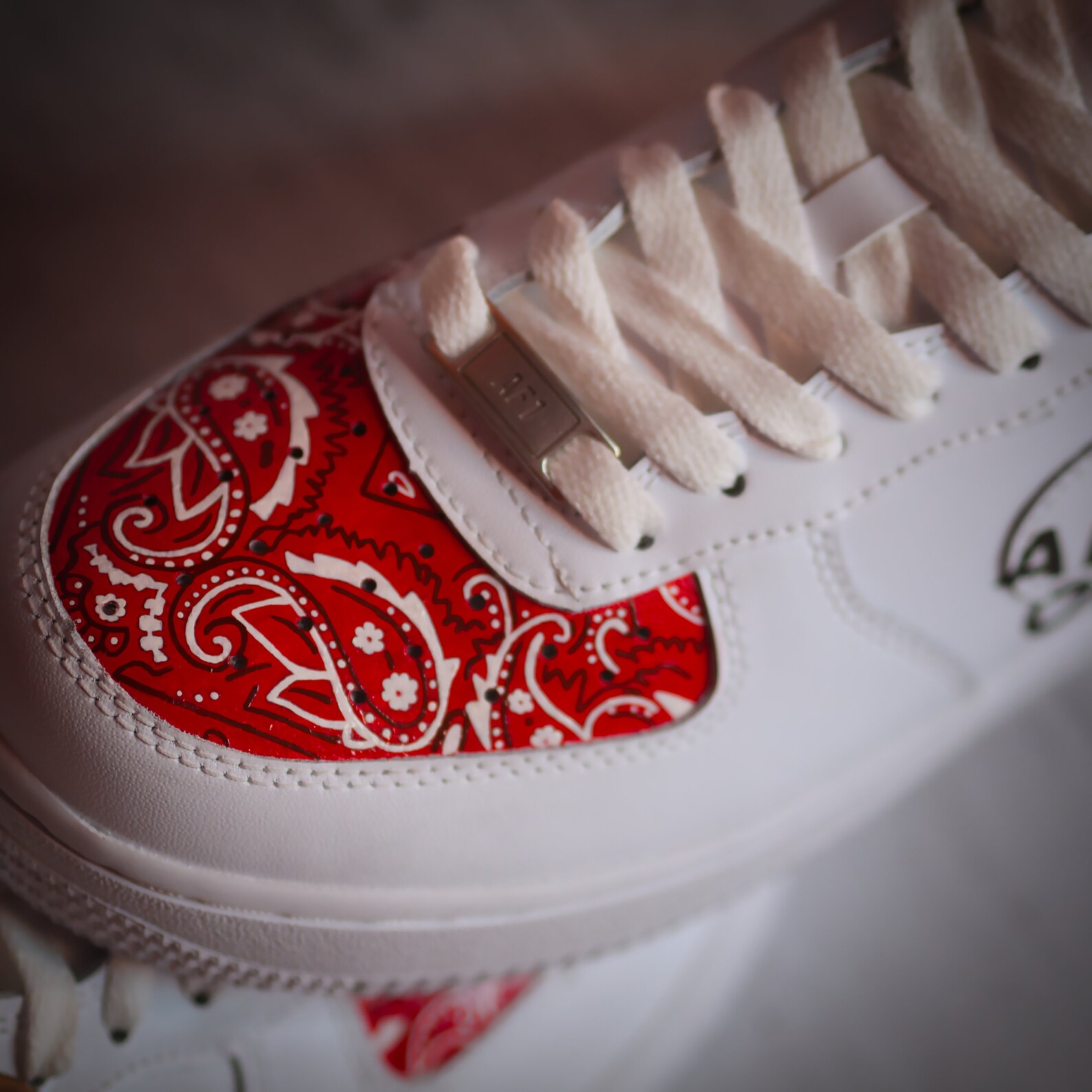 Nike Air Force 1 tupac Custom 2pac Sneaker - Etsy