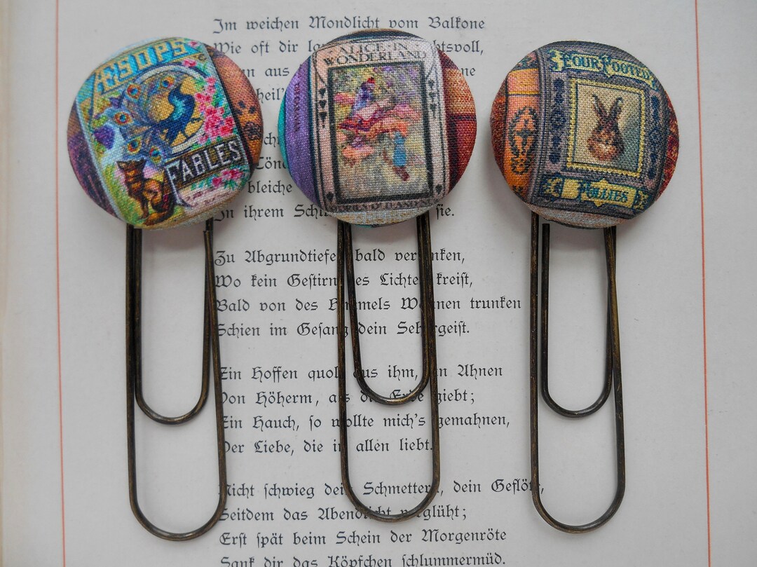 Fairy Tale Bookmarks, Classic Book Bookmarks, Vintage Book Bookmarks ...