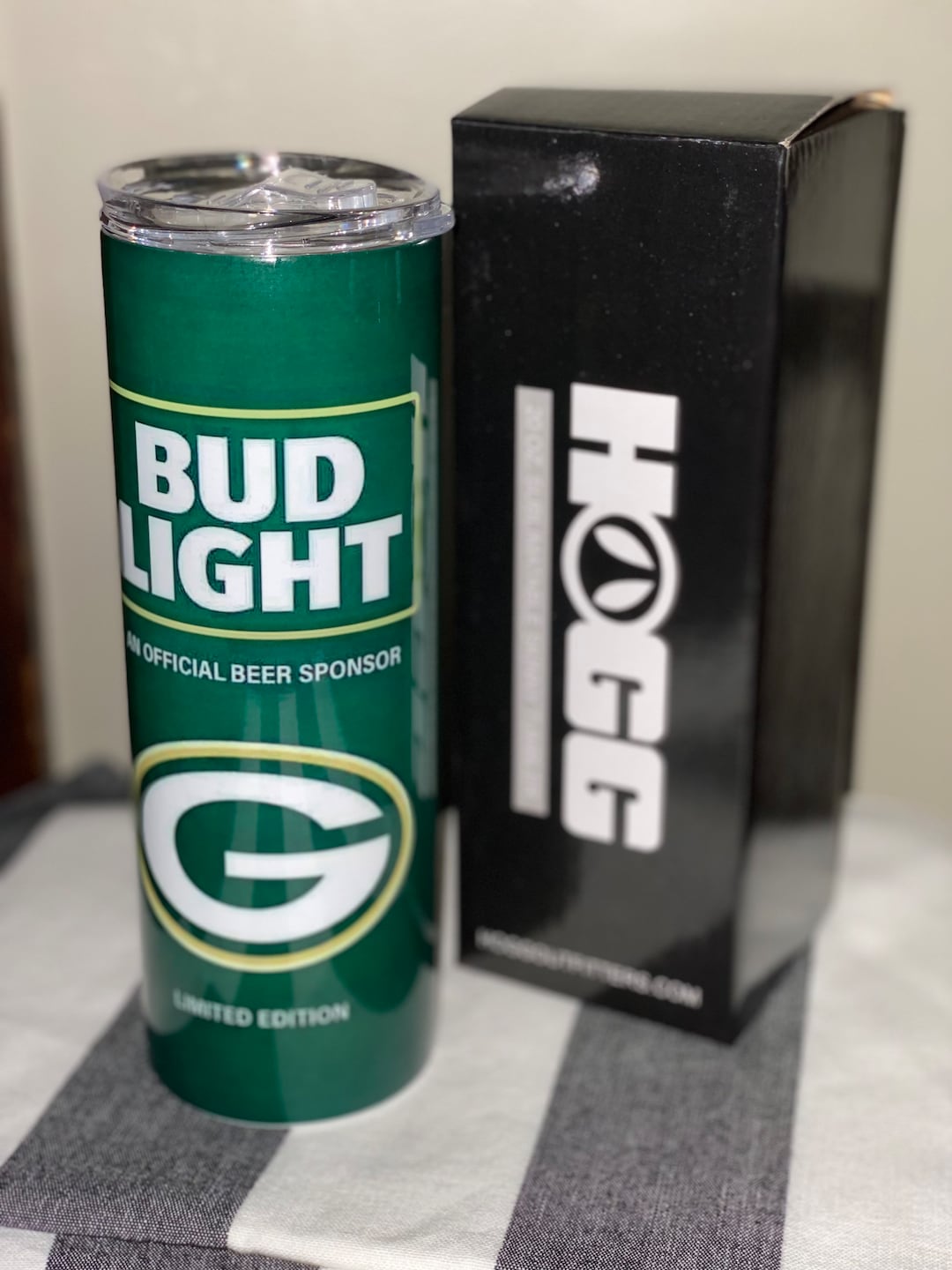 Bud Light NFL Green Bay Packers Can Replica Custom Tumbler / Wisconsin ...