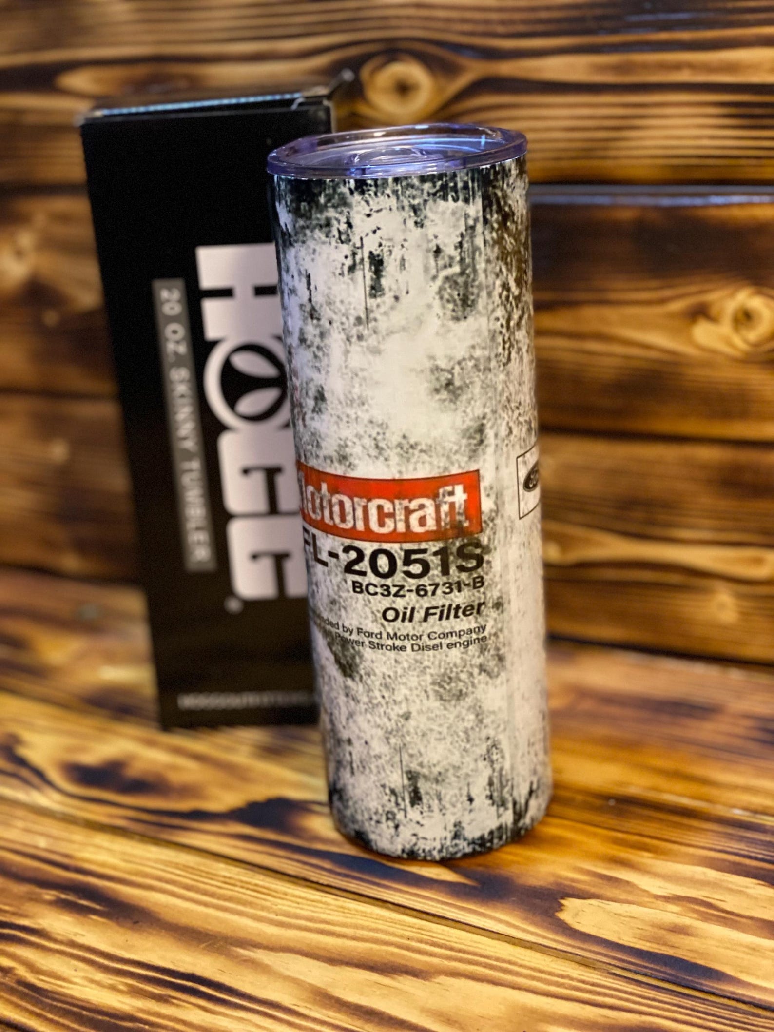 Ford Motorcraft Replica Oil Filter 20oz Custom Tumbler - Etsy