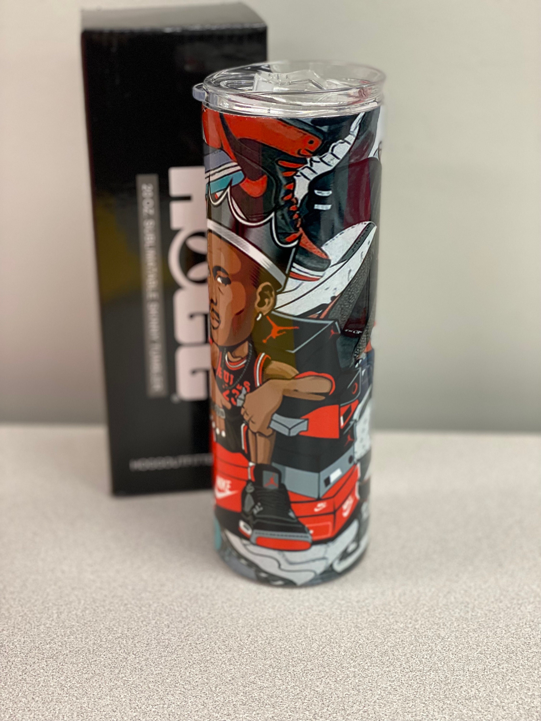 Michael Jordan Shoes 23 Custom 20 Oz Tumbler / MJ Tumbler / Nba Tumbler ...