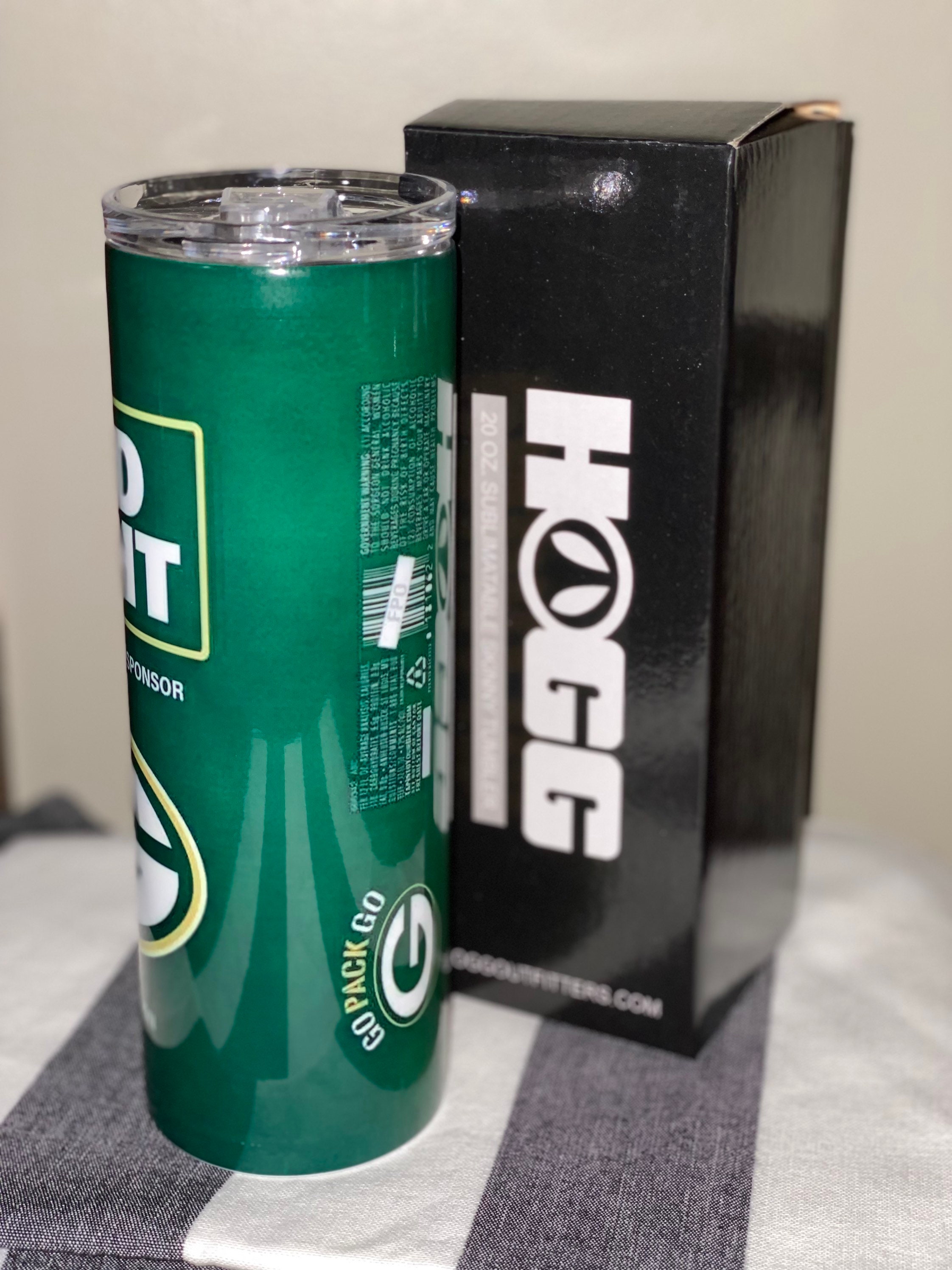 Bud Light NFL Green Bay Packers Can Replica Custom Tumbler / Wisconsin ...
