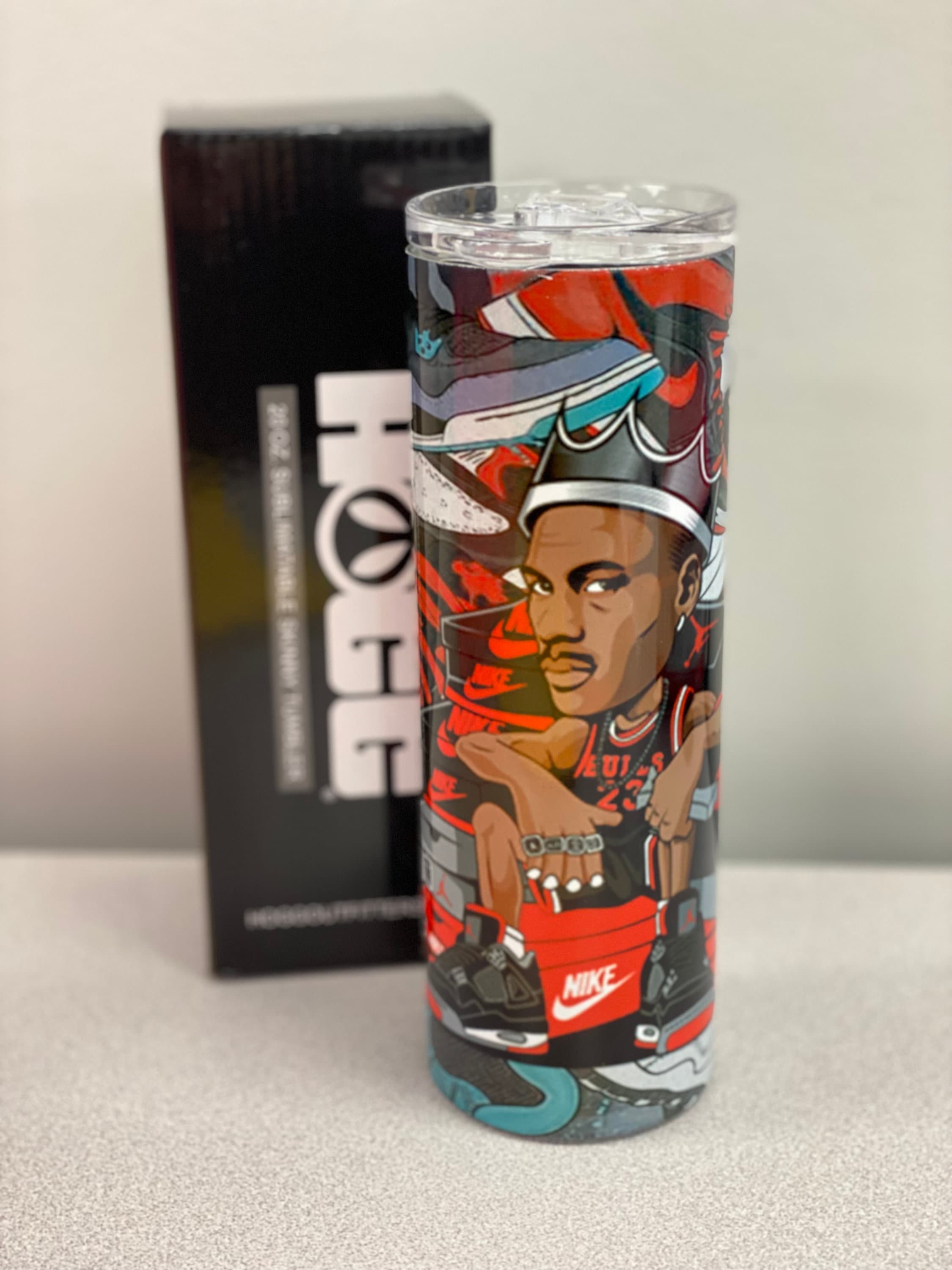 Michael Jordan Shoes 23 Custom 20 Oz Tumbler / MJ Tumbler / - Etsy