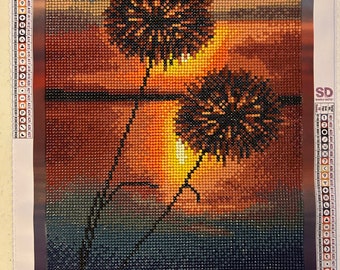 Completed Diamond Art - Etsy