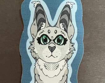 Warrior Cats Brightheart Vinyl Sticker - Etsy