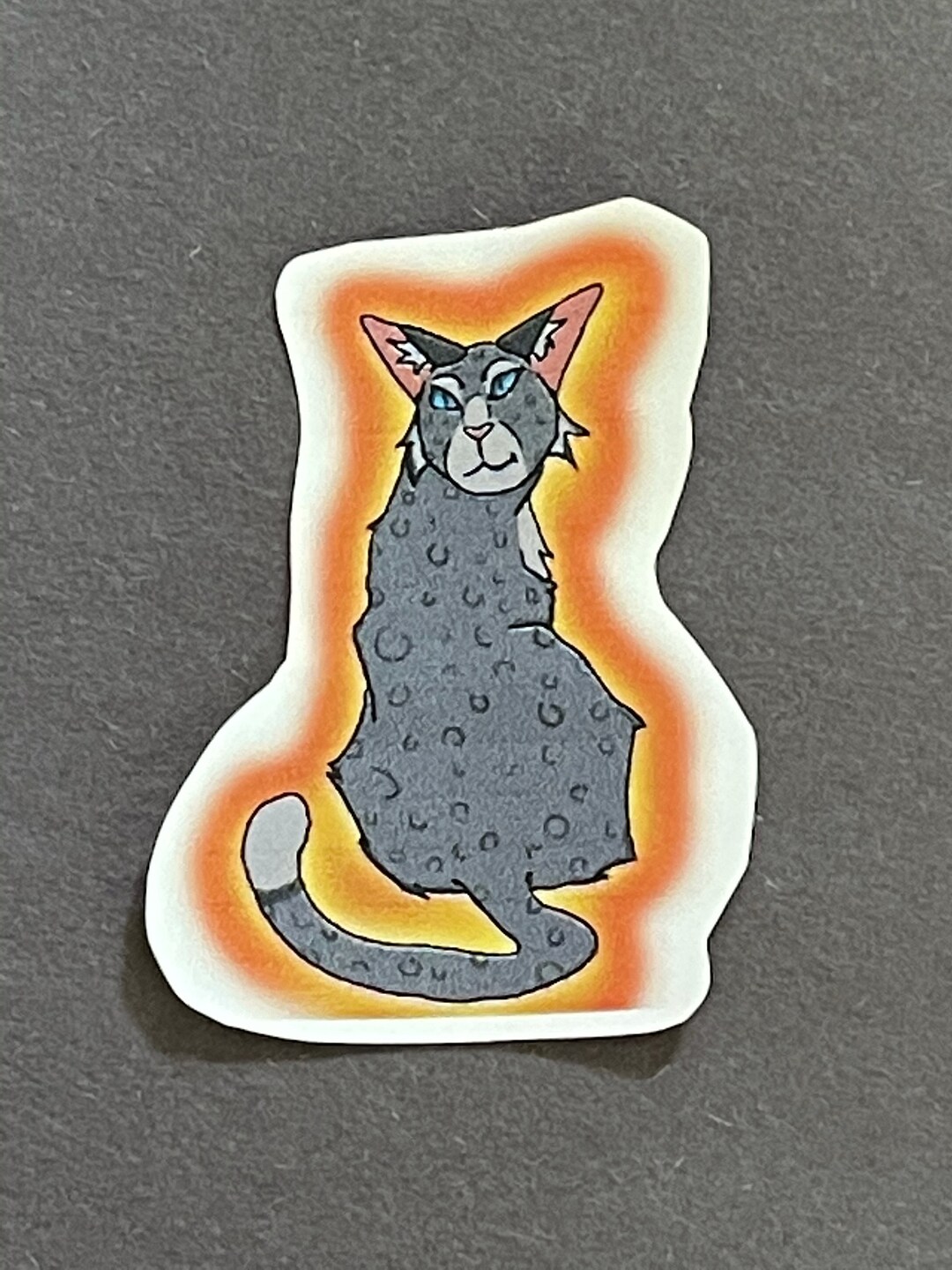 Warrior Cats; Ashfur Vinyl Sticker - Etsy